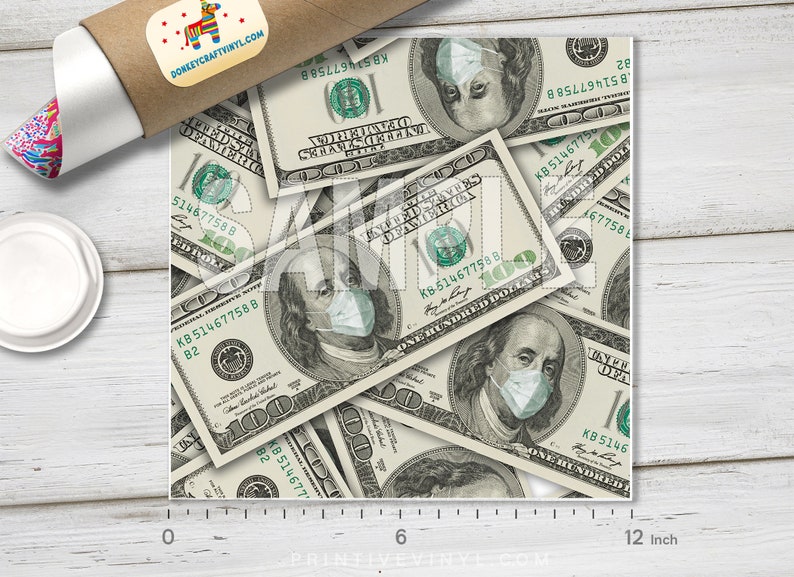 Hundred Dollar Bills Printed HTV Patterned HTV Oracal Adhesive Craft Vinyl 1178 Pattern Vinyl hundred-dollar-bills-printed-htv-patterned-htv-oracal-adhesive-craft-vinyl-1178-pattern-vinyl