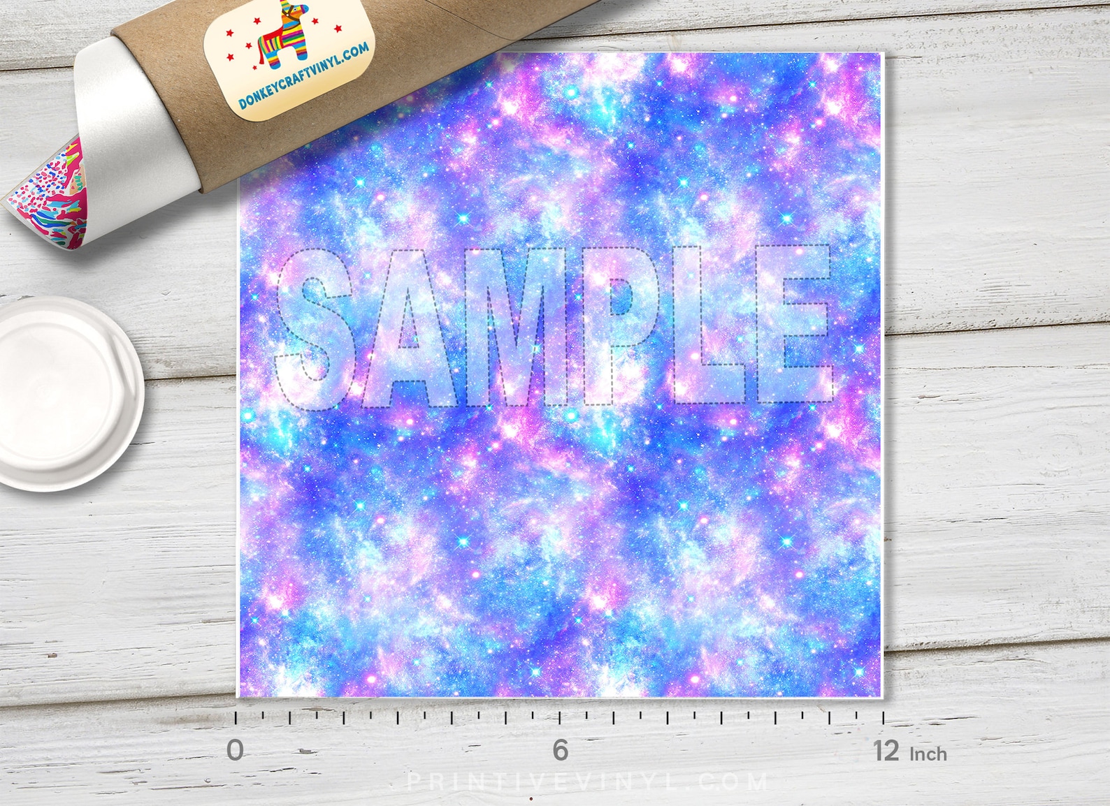 Galaxy Starry Night Sky Nebula Printed HTV Pattern Vinyl | Etsy