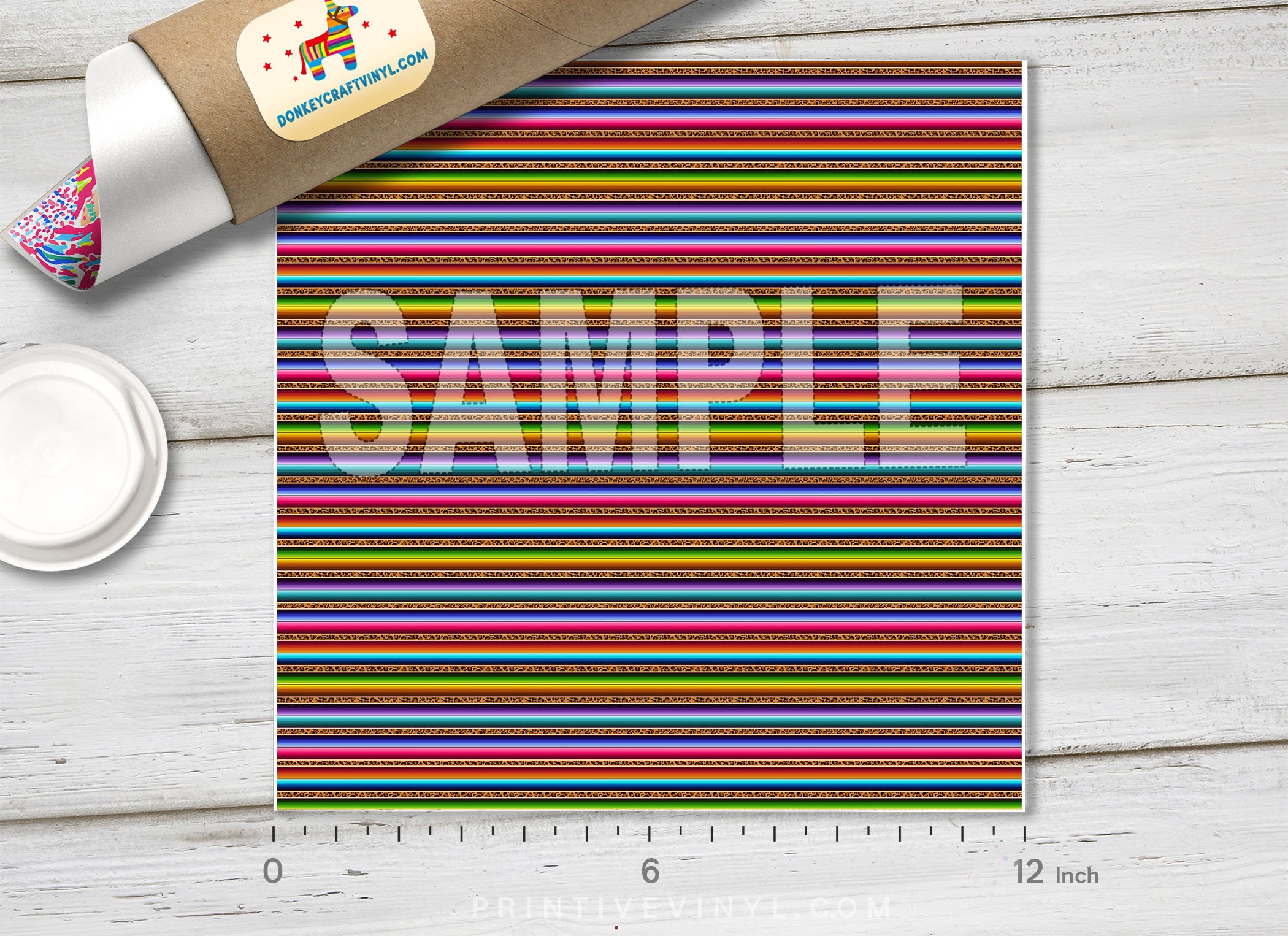 Serape and Leopard Pattern HTV, Printed Vinyl, Glitter Faux Leather ...