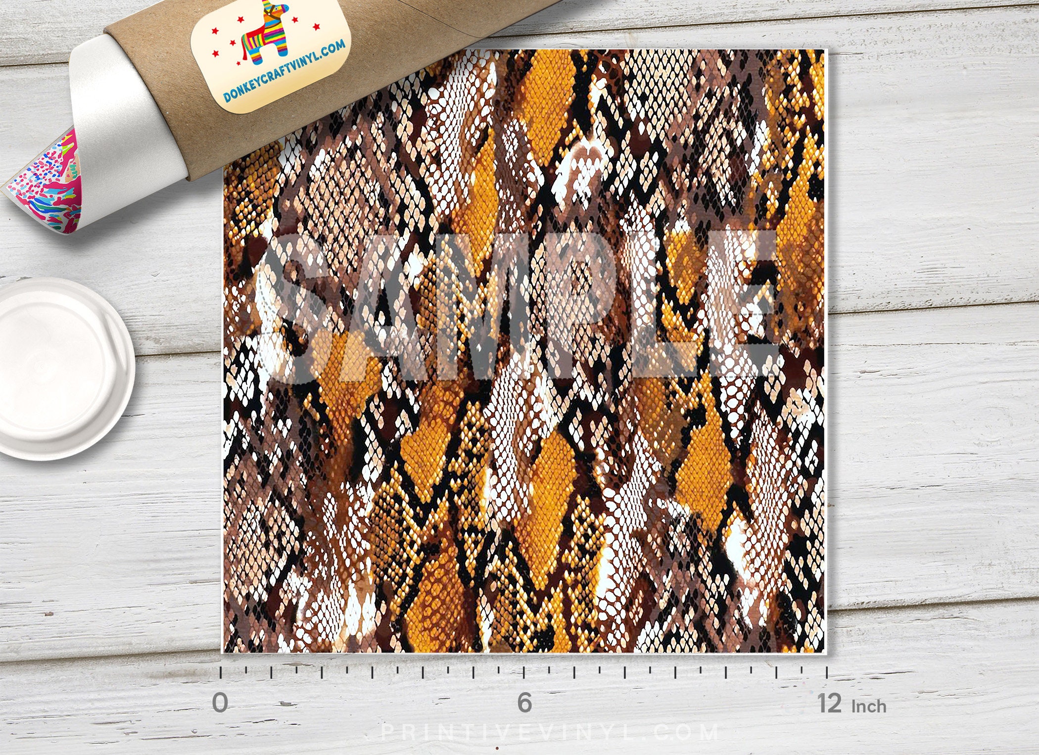 Patterned Vinyl Python skin snake Skin pattern Printed HTV | Etsy