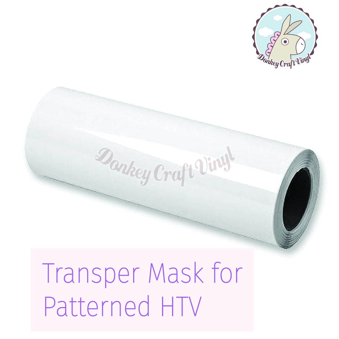 Heat Transfer Vinyl Masking Tape, HTV Vinyl Masking Tape, Patterned HTV ...