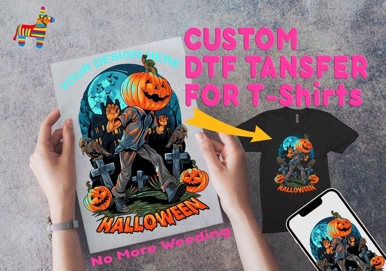 Custom DTF Transfer Custom Personalized DTF Transfer - Etsy