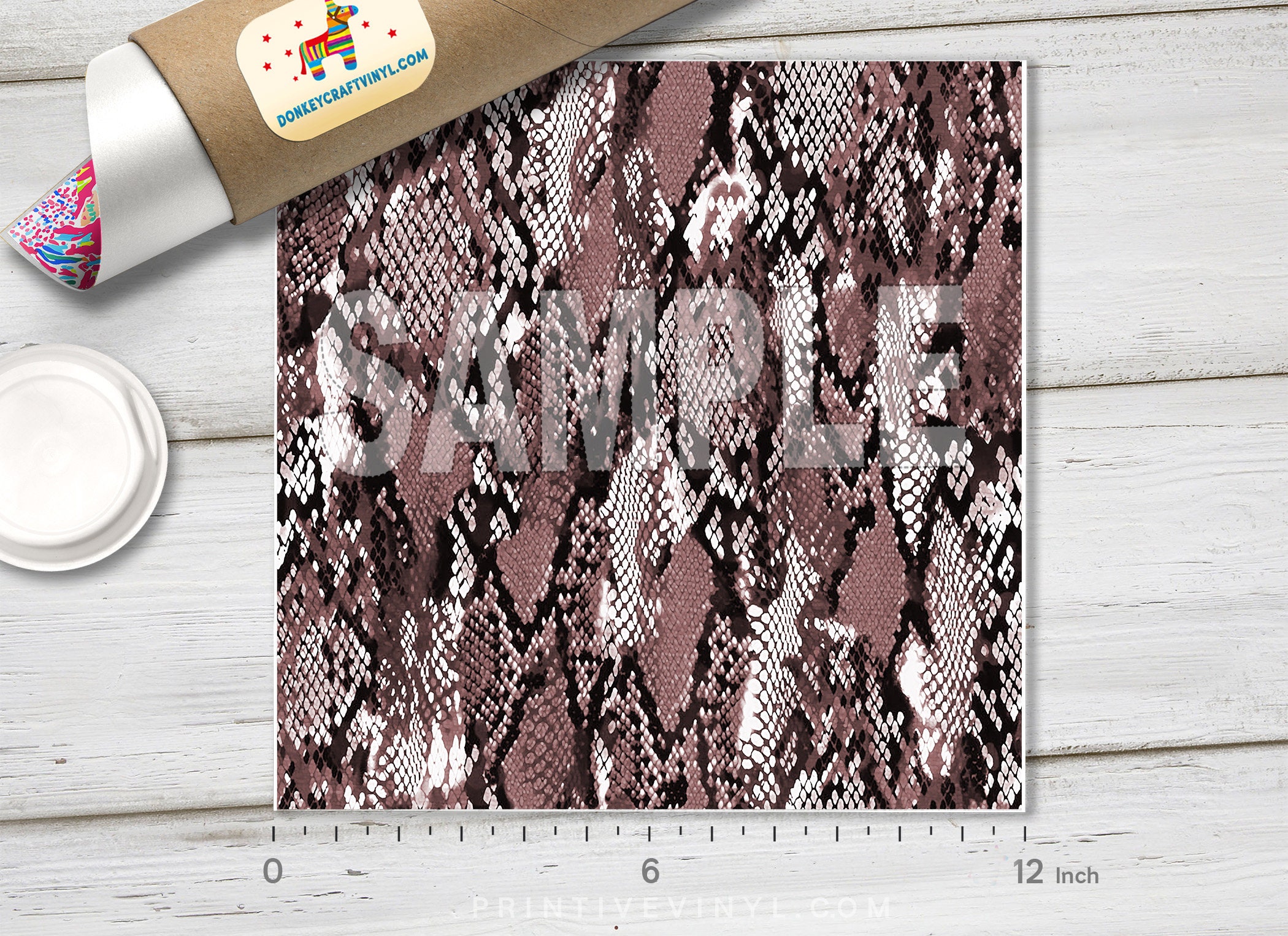 Patterned Vinyl Python skin snake Skin pattern Printed HTV | Etsy