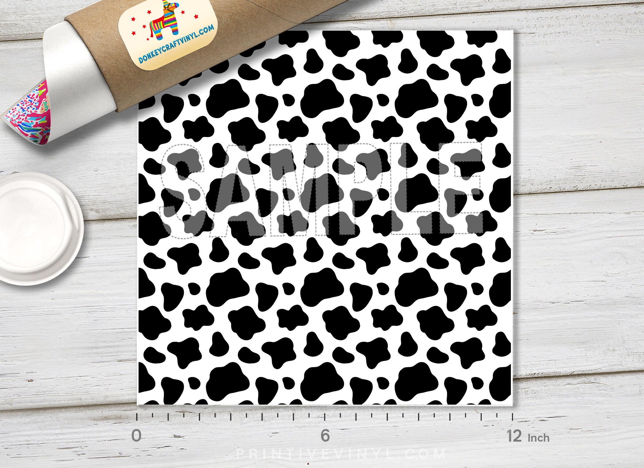 Patterned Vinyl | Cow Printed HTV, Animal Print,adhesive Craft Vinyl ...
