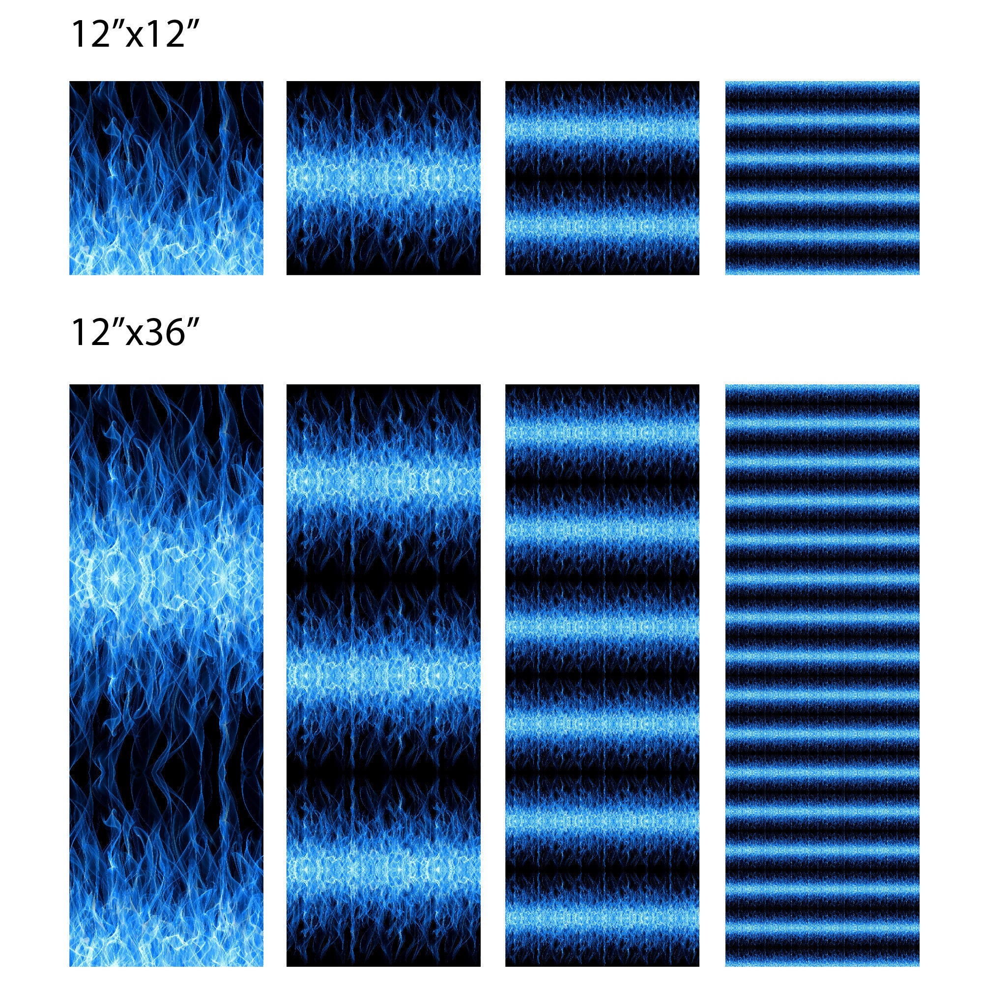 Blue Fire Flame Printed HTV Pattern Vinyl Iron on Vinyl - Etsy
