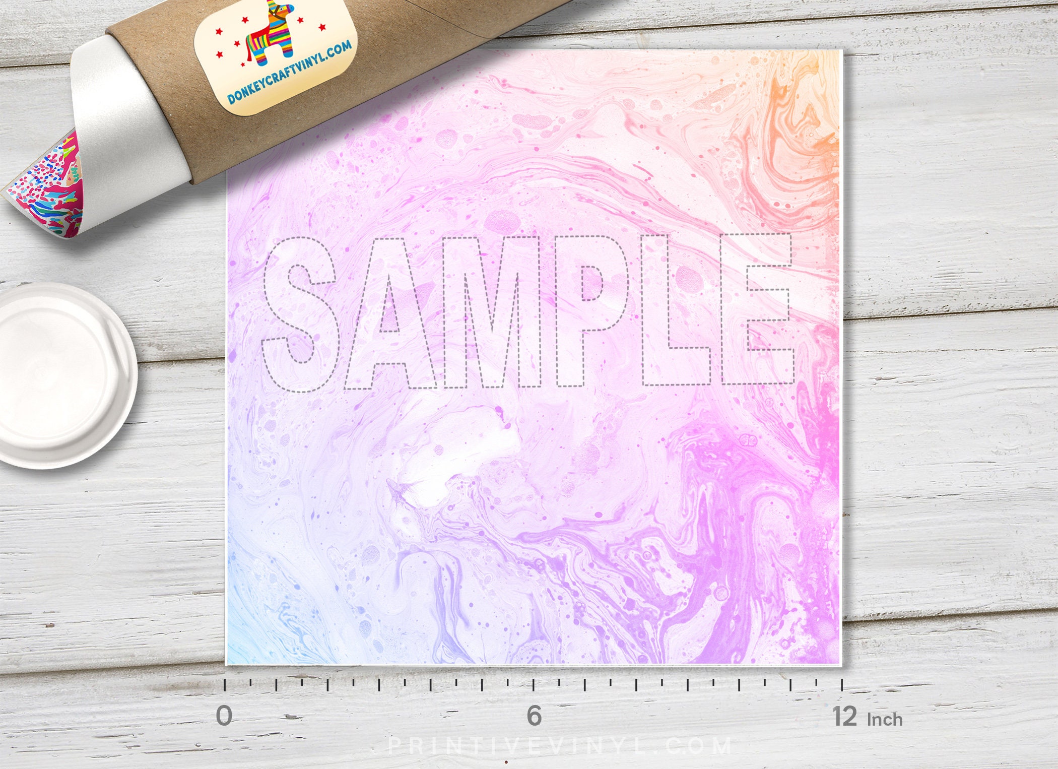 Abstract Pastel Color Marble Printed HTV, Pattern HTV, Iron on Vinyl ...