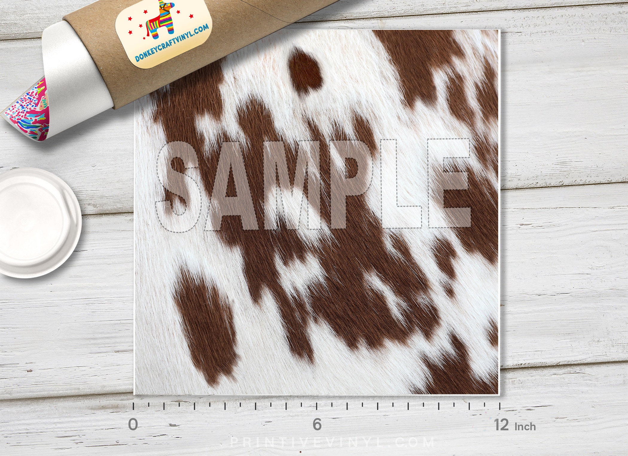 Patterned Vinyl Cowhide Printed HTV Animal Printadhesive - Etsy