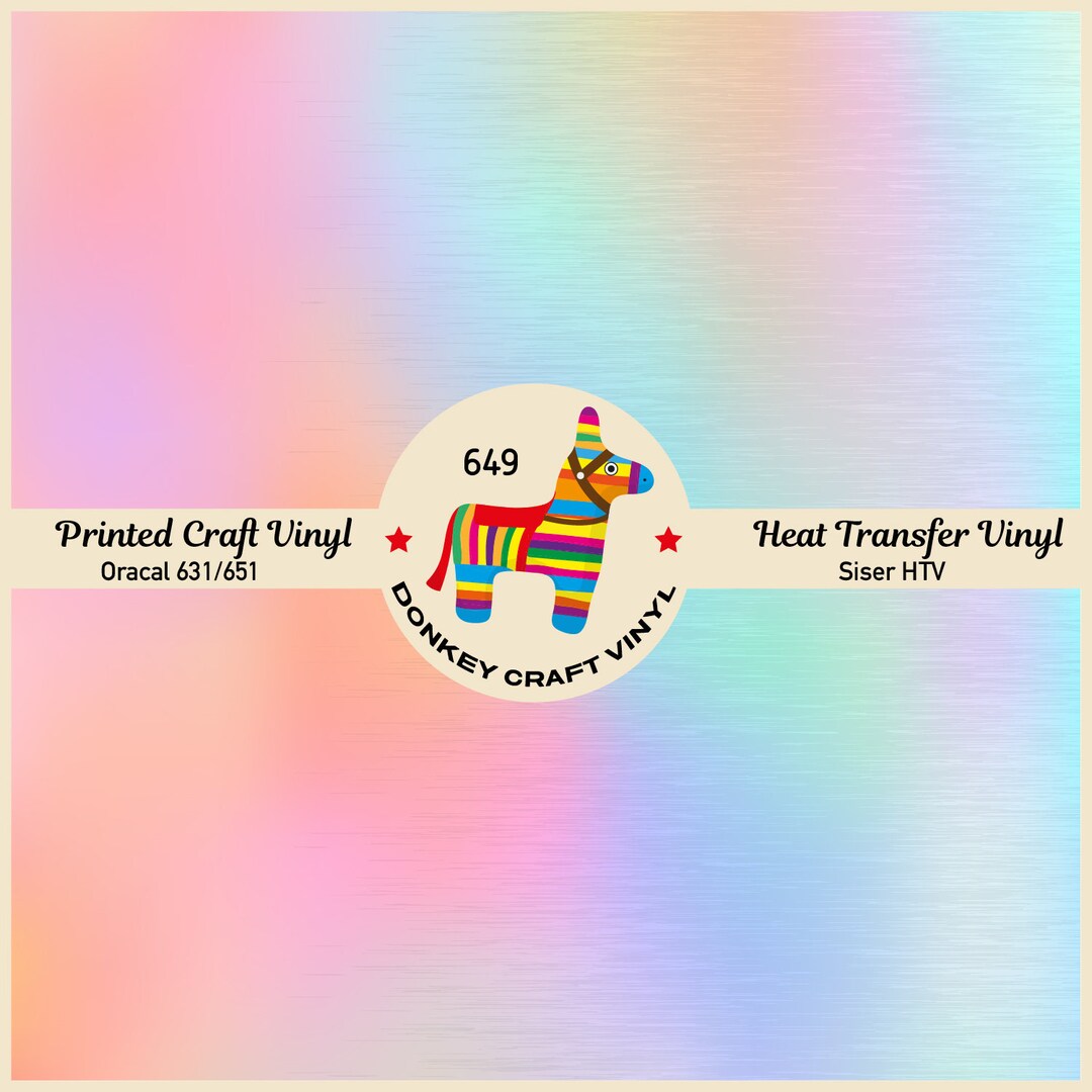 Ombre Printed HTV, Pattern Vinyl, Patterned HTV, Glitter HTV, Iron on ...