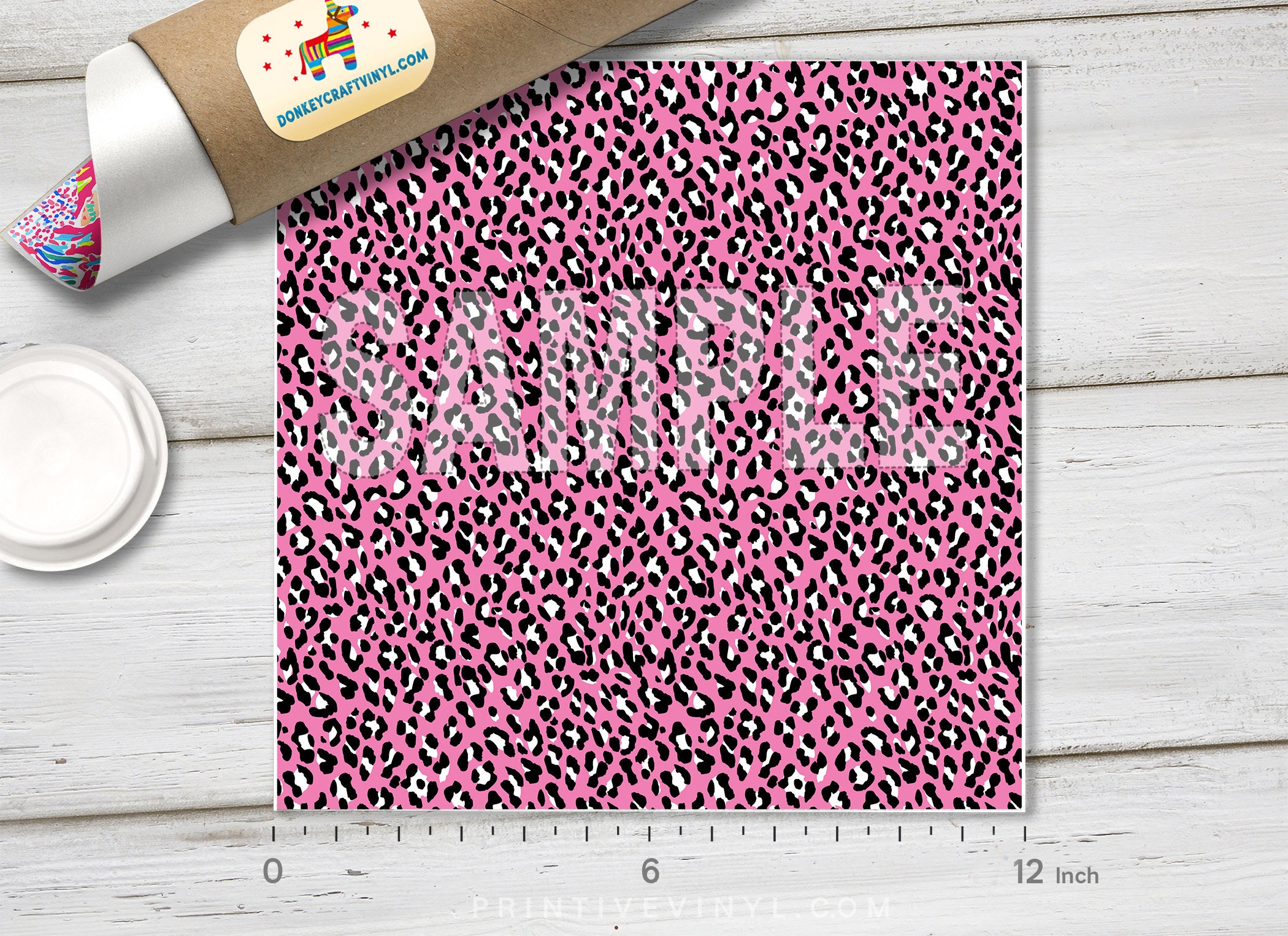 Pink Leopard Cheetah Animal Printed HTV Patterned Vinyl Iron | Etsy