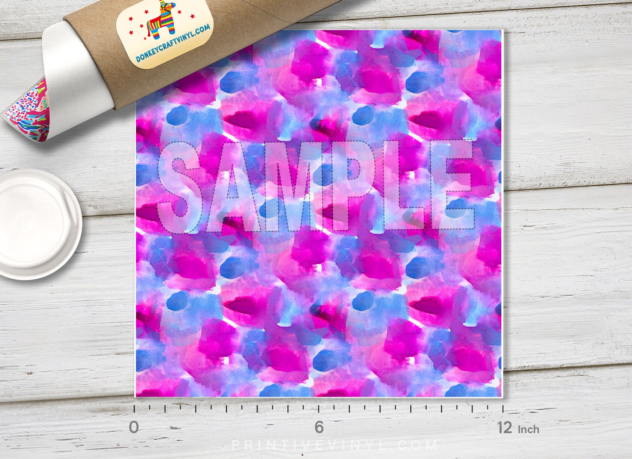 Watercolor Bleeding Printed HTV, Pattern Vinyl, Patterned Vinyl, Iron ...