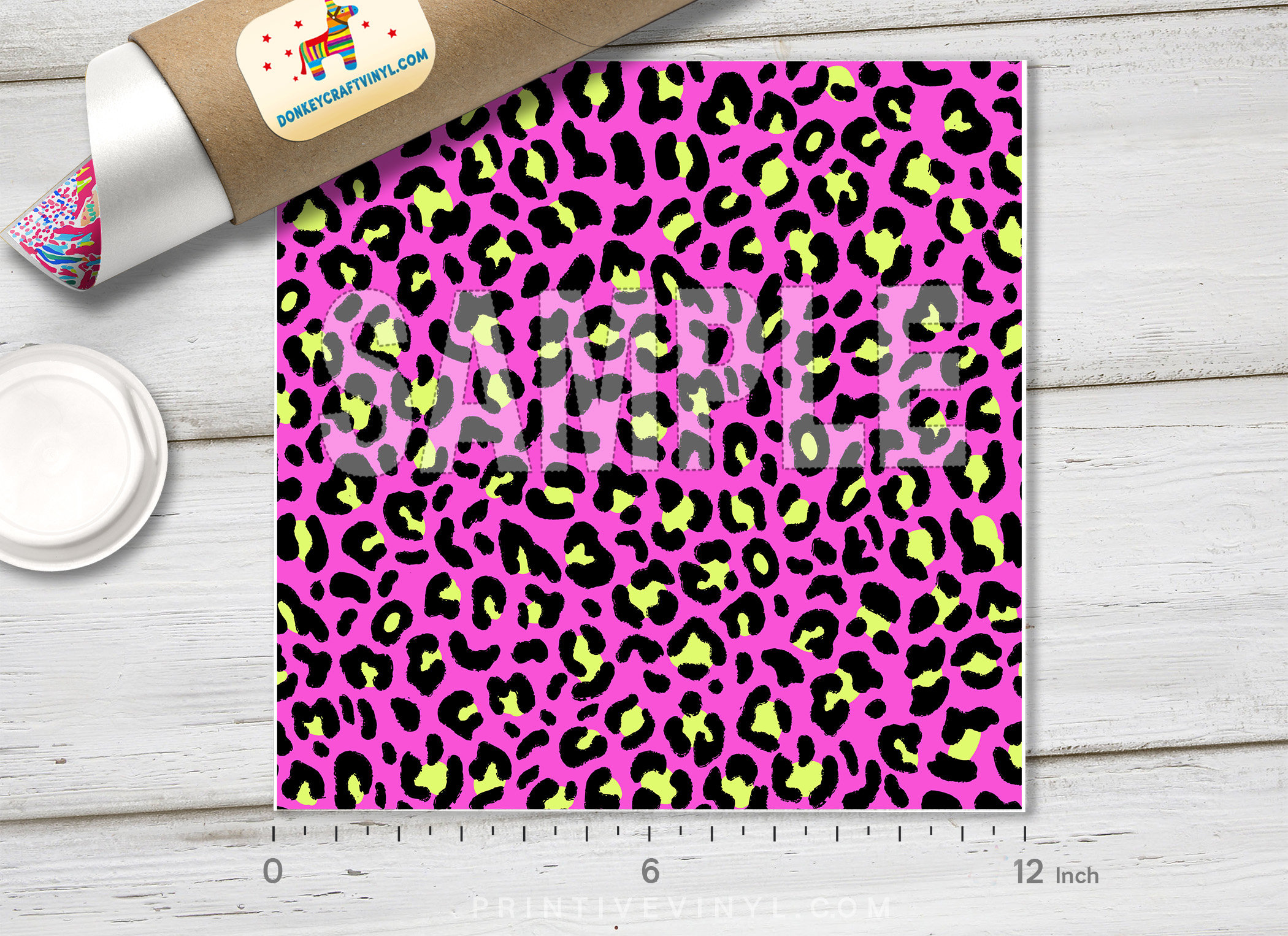 Pink Leopard Cheetah Animal Printed HTV, Patterned Vinyl, Iron on Vinyl ...