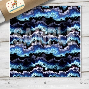 Blue Marble Printed HTV, Pattern Vinyl, Patterned HTV, Iron on Vinyl ...