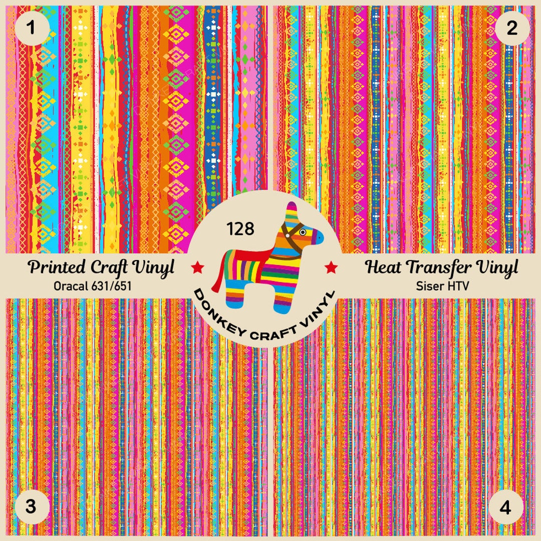 Ethnic Tribal Boho Printed HTV, Pattern Vinyl, Iron on Vinyl, Patterned ...