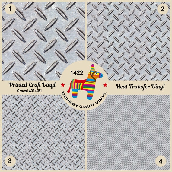 Distressed Diamond Metal Floor Plate Printed Vinyl Pattern | Etsy