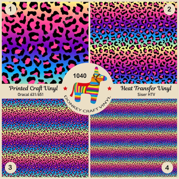 Rainbow Htv Vinyl - Etsy