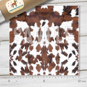 Patterned Vinyl | Cowhide Printed HTV, Animal Print, Adhesive Craft ...