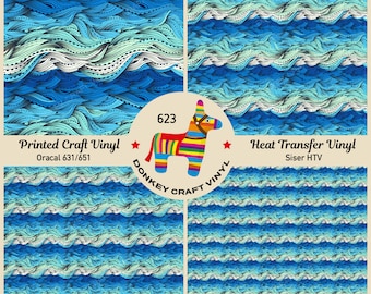 Cloud Heat Transfer Vinyl Fluffy Cloud Pattern HTV Blue - Etsy