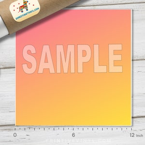 Patterned Vinyl | Soft Color Gradient Ombre Pattern Printed HTV, Iron ...