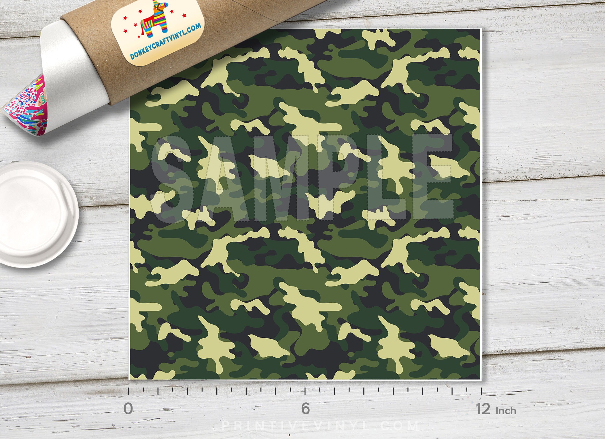 Military Camouflage Printed HTV Pattern Vinyl Glitter HTV | Etsy