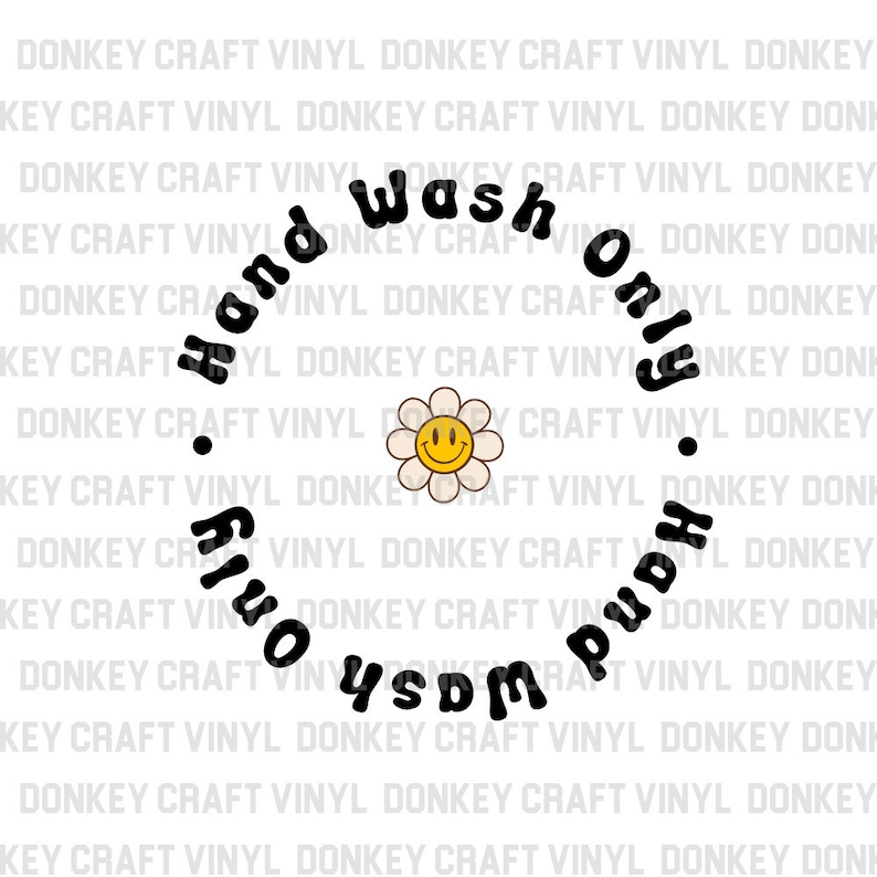 Hand Wash Only UV DTF Stickers | Uv Dtf | Stickers | Hand Wash Only ...
