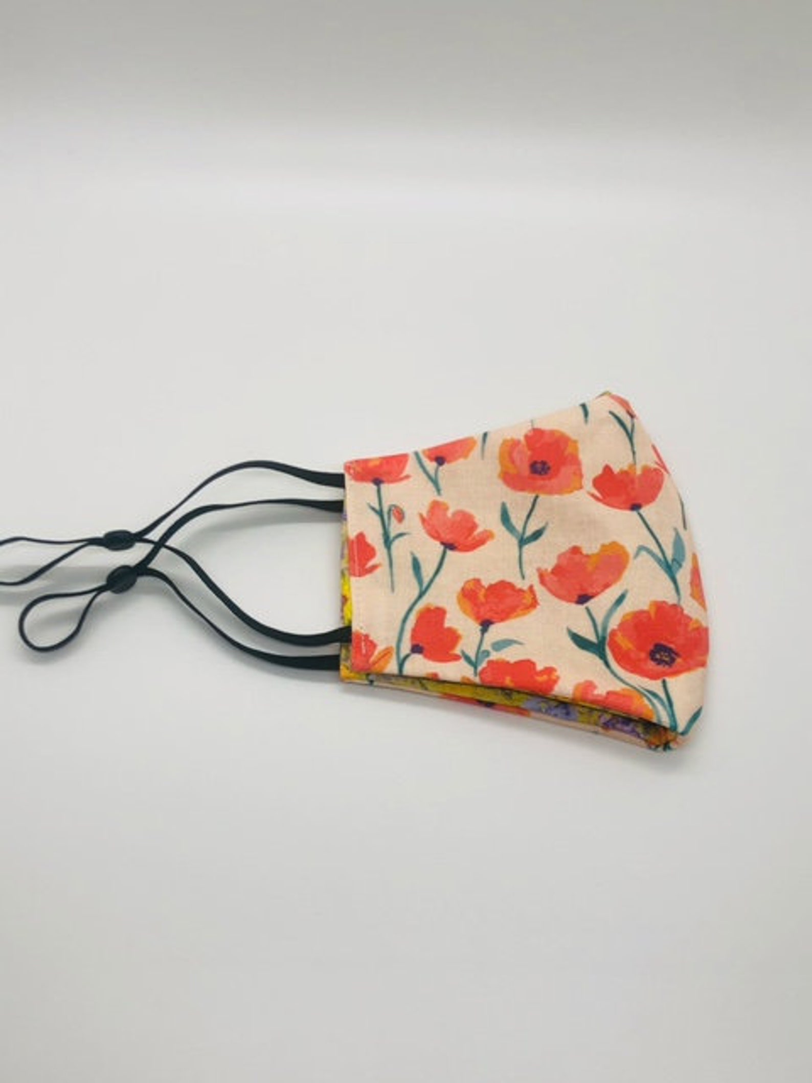 Poppy Flower Mask Ladies Face Mask Floral Mask California - Etsy