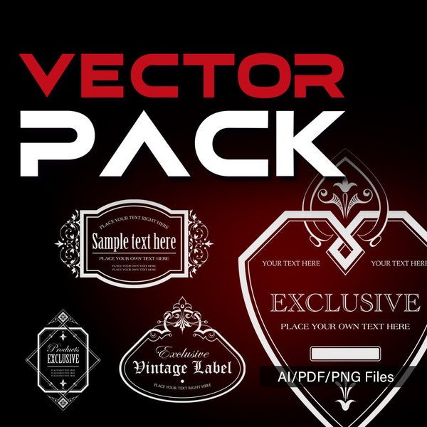 Fancy Digital Frames - Etsy