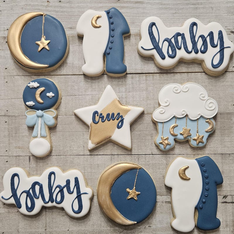 Over the Moon Cookies - Etsy