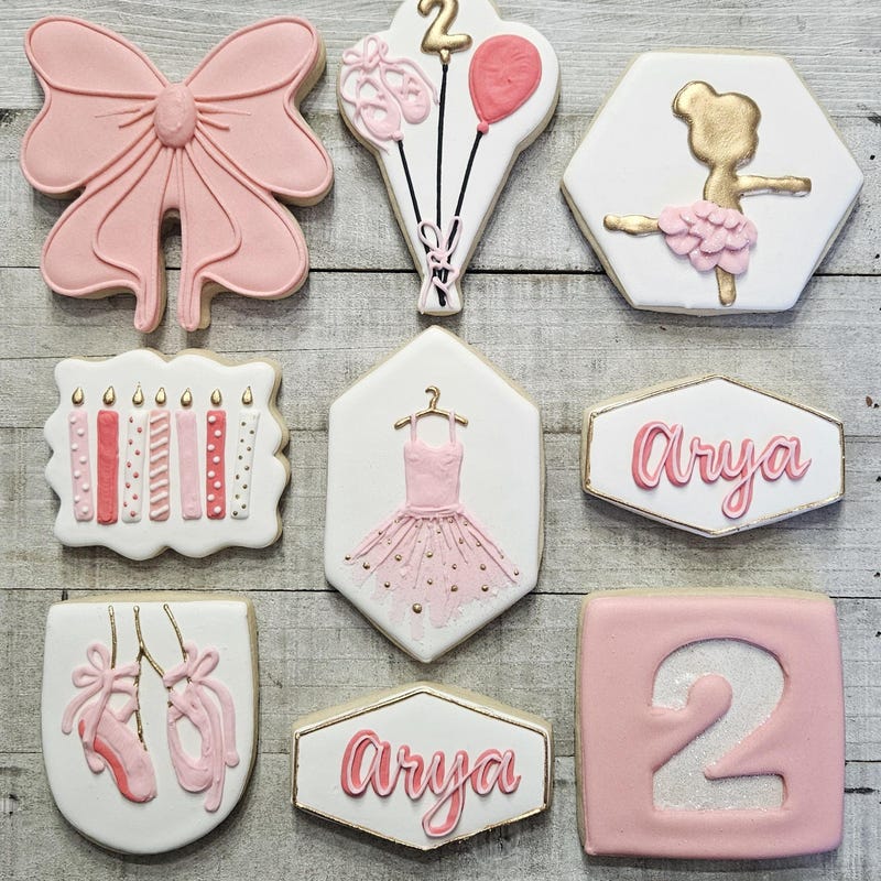 Ballerina Cookies - Etsy