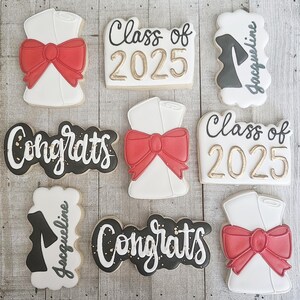 Graduation, Graduation Cookies, Class of 2025, Graduating Class of 2025 ...