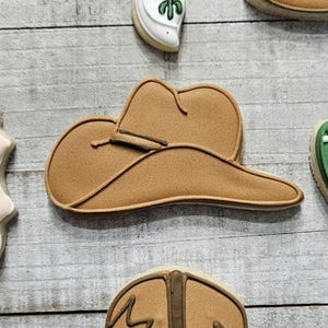 Western Theme Iced Cookies, Cowboy Boots, Cactus, Little Cowboy, (1 ...