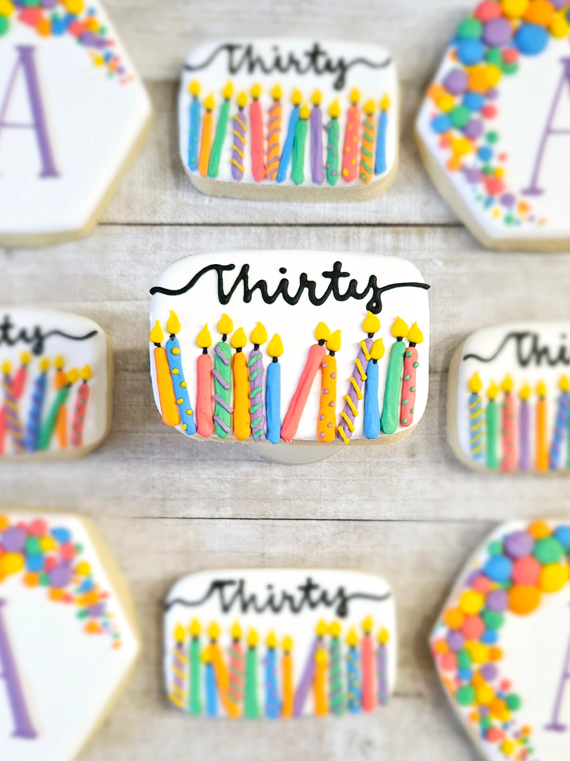 Birthday Cookies - Etsy