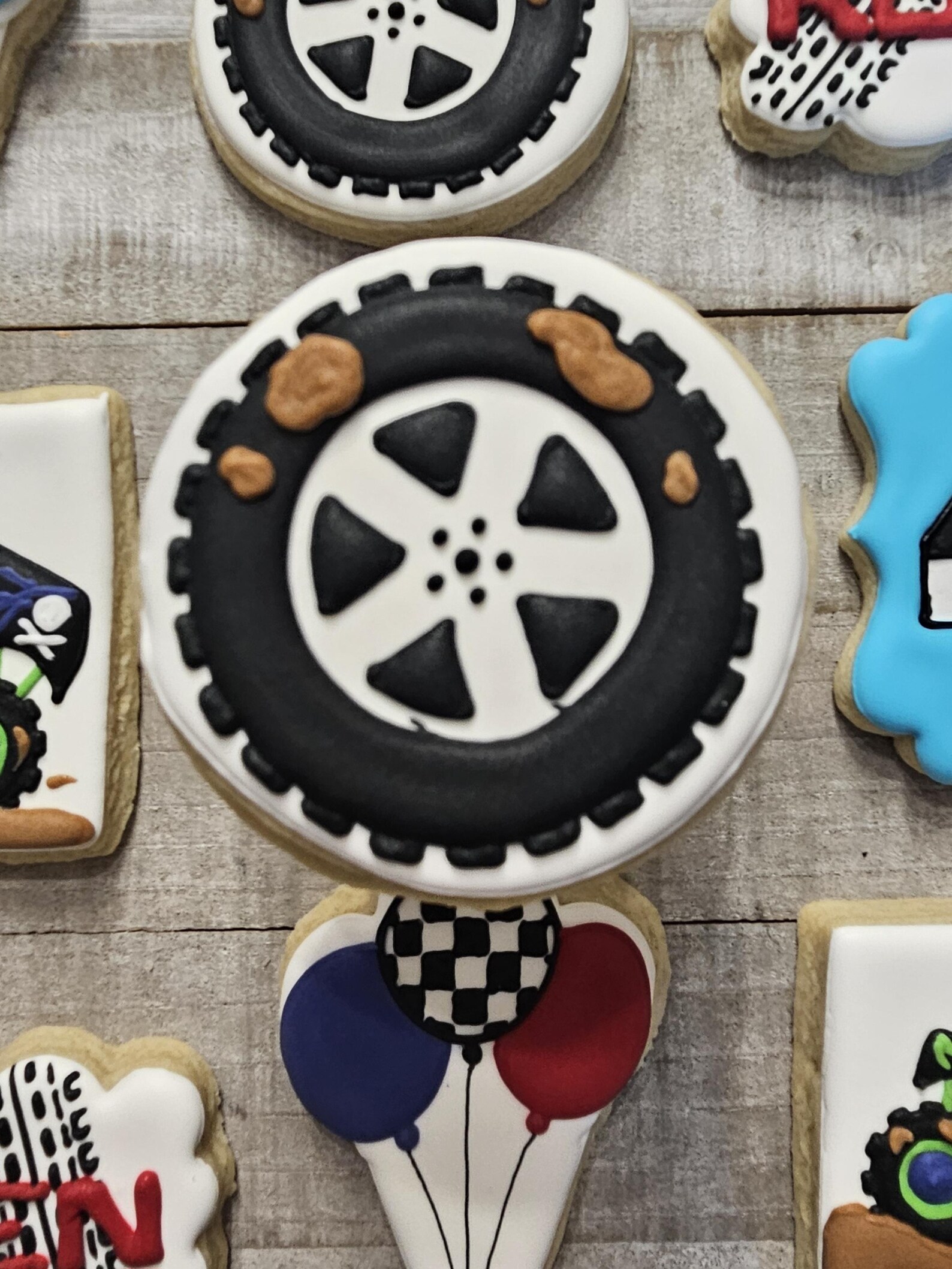 Monster Truck, Race Car, Race Car Cookies, Monster Truck Cookies ...