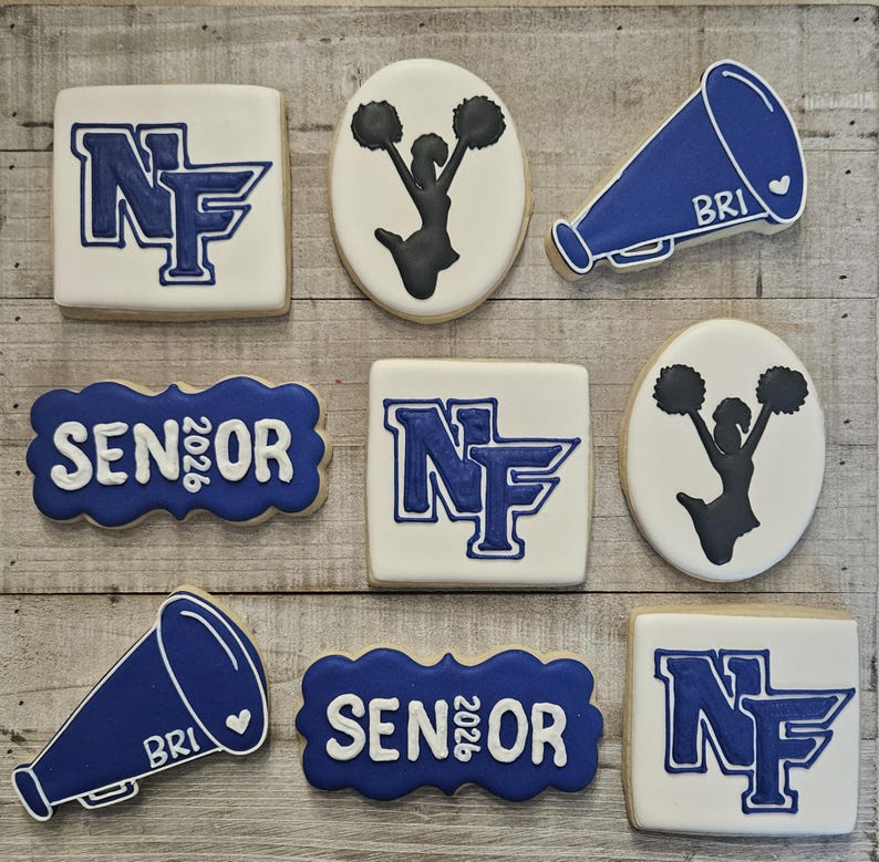 Cheerleading Cookies, Cheer, Senior Night, Team Celebration ...