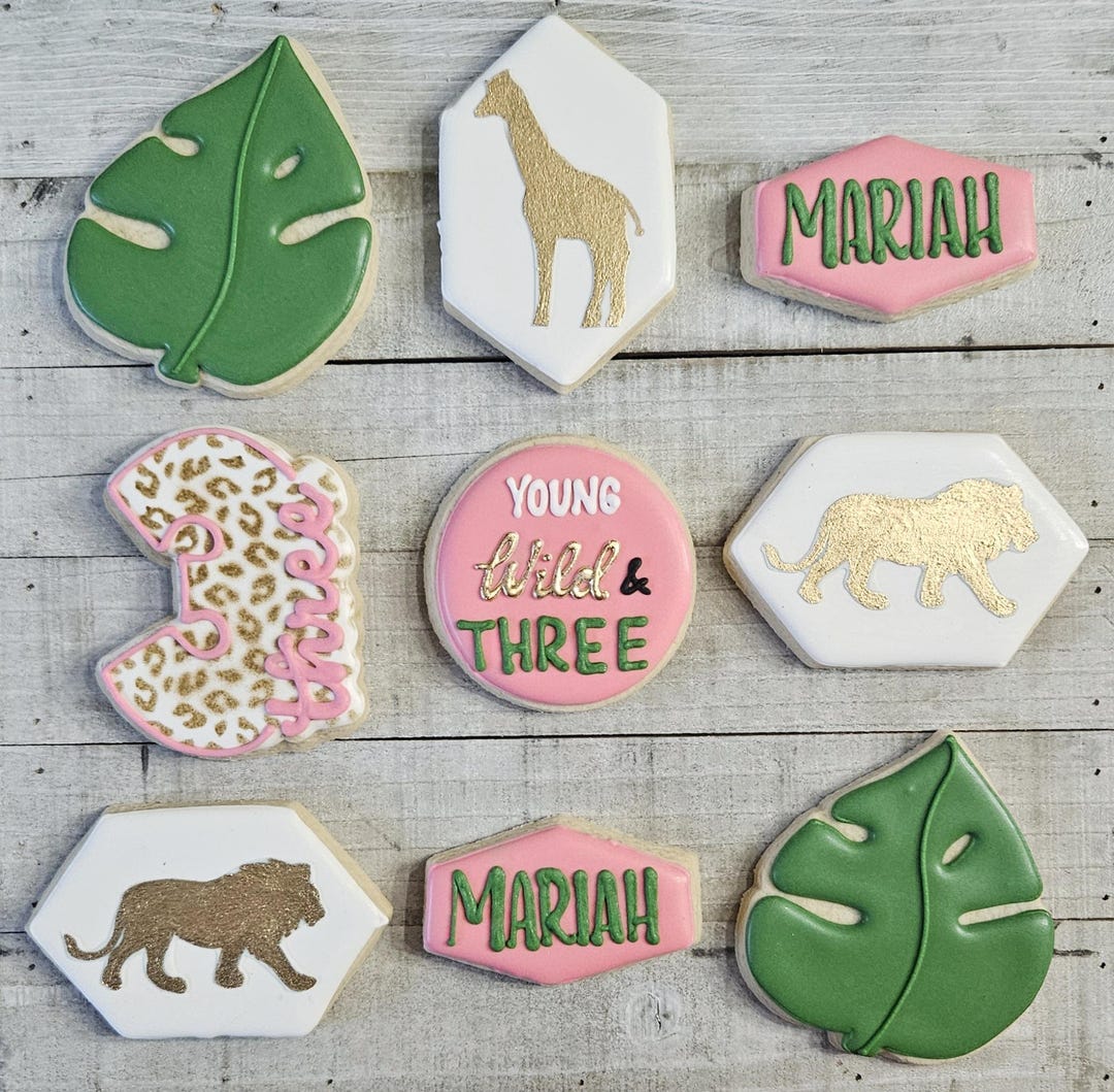 Young Wild and Three, Two Wild, Wild One, Safari Cookies, Young Wild ...