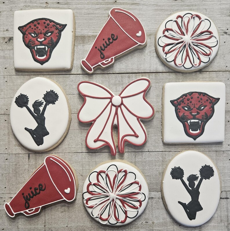 Cheerleading Cookies, Cheer, Senior Night, Team Celebration ...