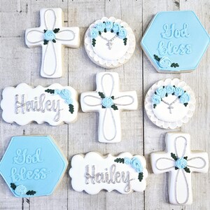 Communion Cookies, Baptism Cookies, Communion Celebration, Baptism ...