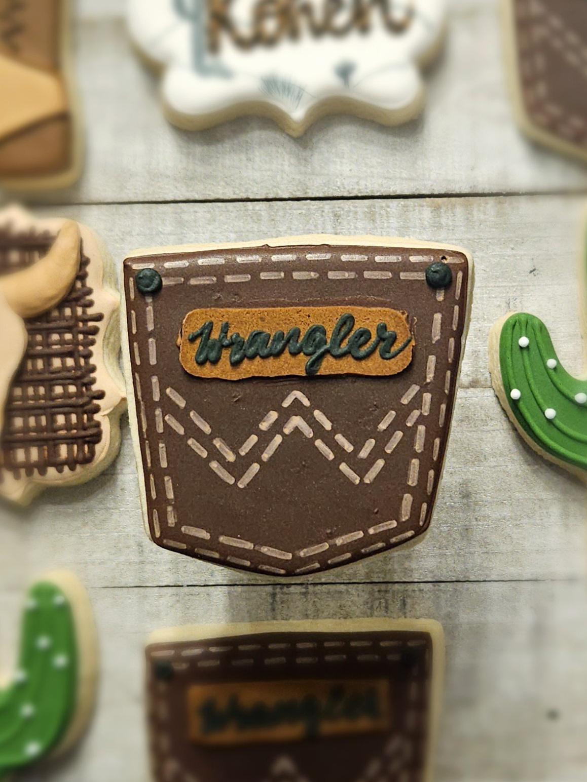 Western Theme Iced Cookies, Cowboy Boots, Cactus, Little Cowboy, (1 ...