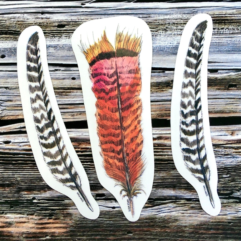 Turkey Feather Art - Etsy