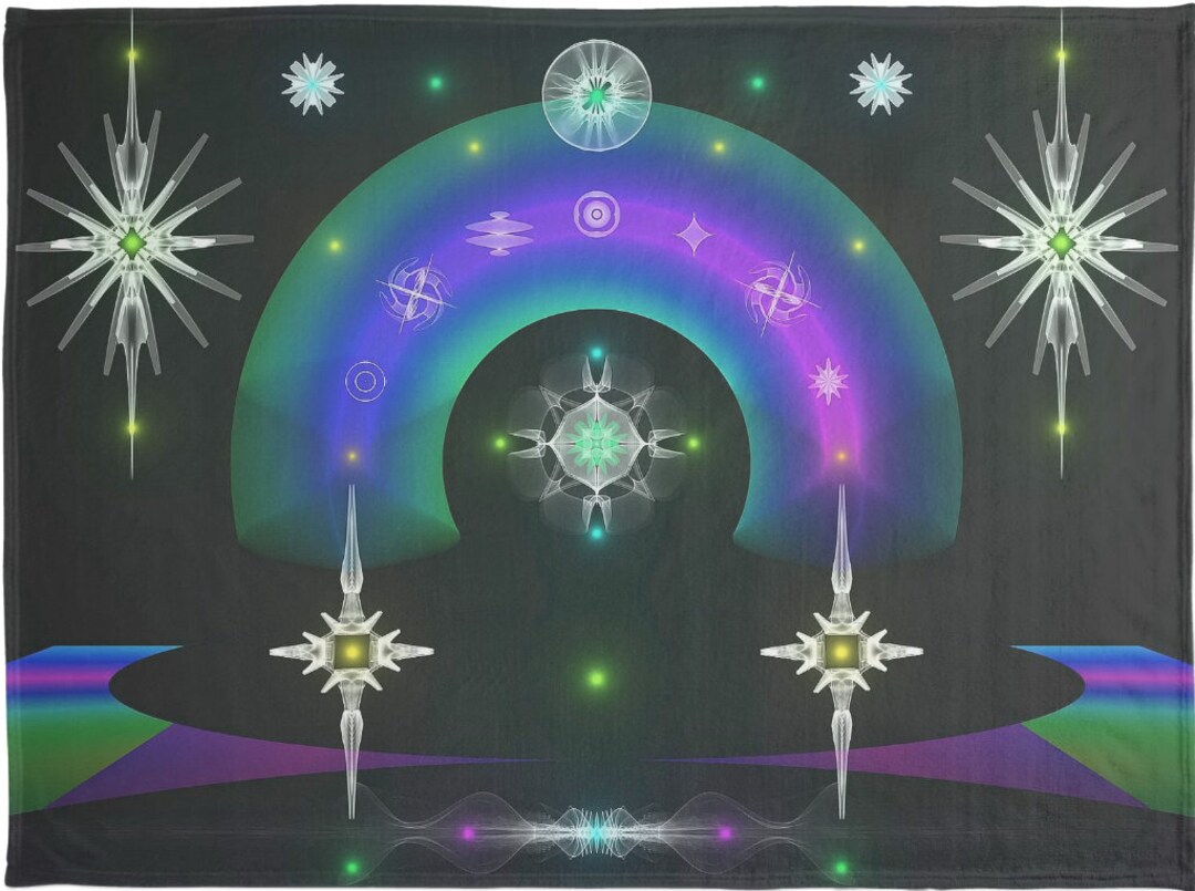 Andromedan Gateway (60x80 Meditation Blanket) - Etsy