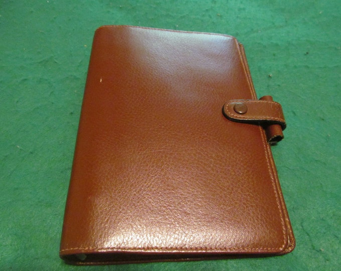 Vintage FILOFAX of England WINDSOR Binder/organizer/day Planner in ...