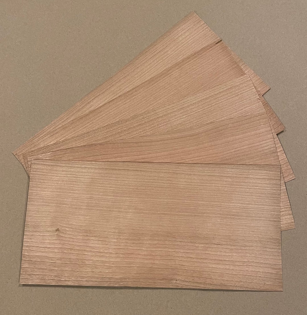 Cherry Wood Craft Sheets. 5 Count. 12L X 6W - Etsy
