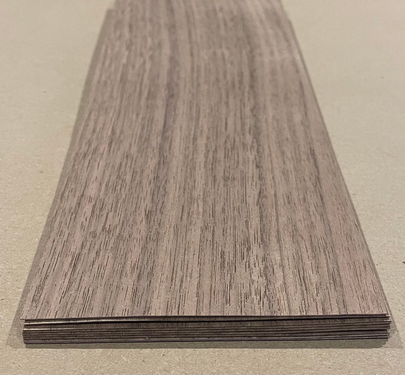 Walnut Wood Craft Sheets. 10 Count. 12L X 4W QS - Etsy