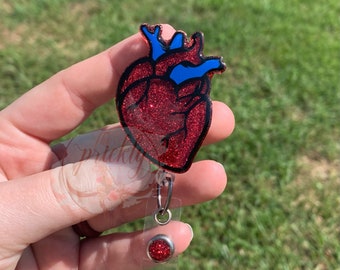 Anatomical Heart | Cardiovascular | Badge Reel - Etsy