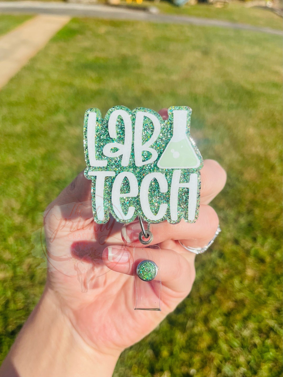 Lab Tech Badge Reel - Etsy