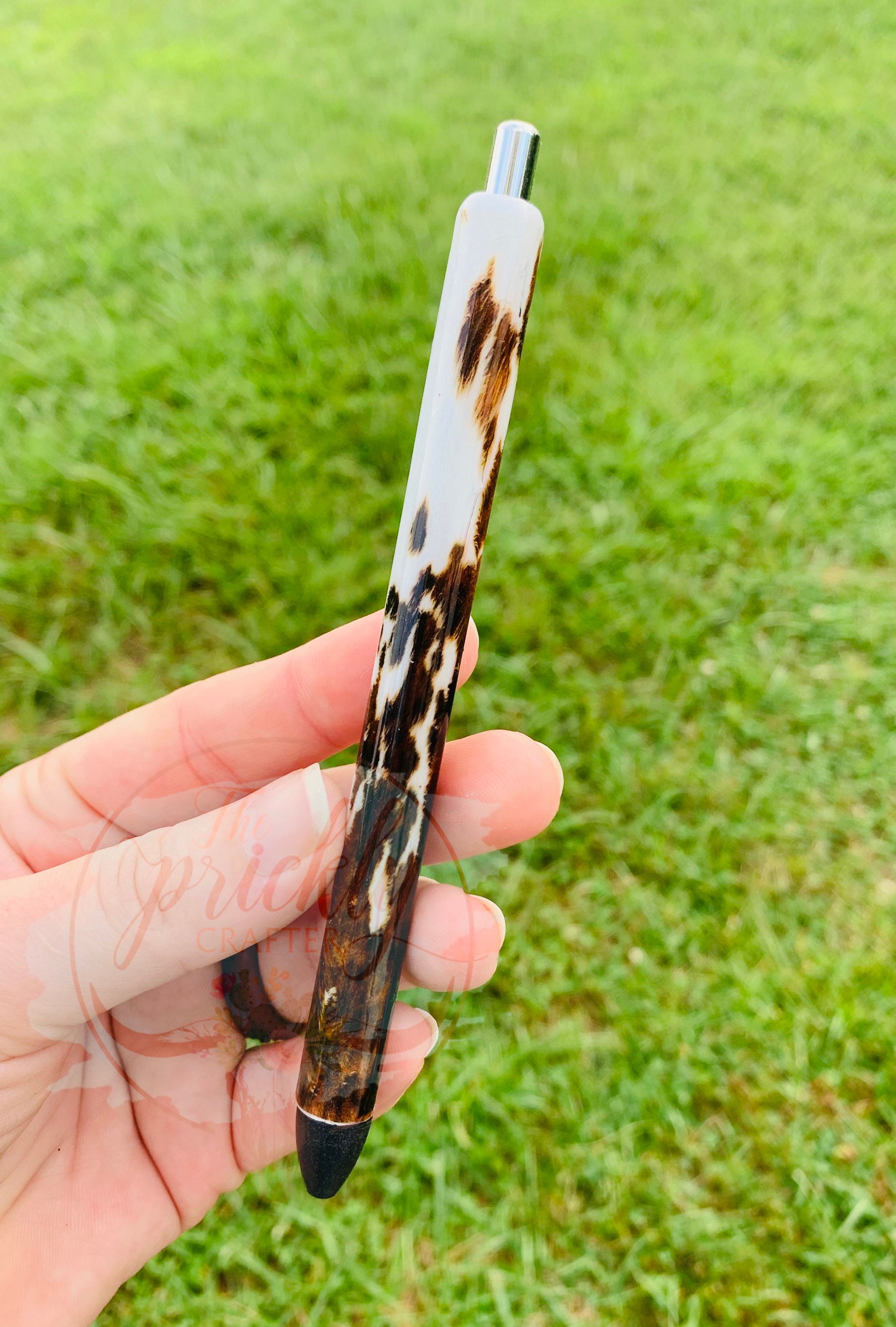 Cow Print Pen - Etsy