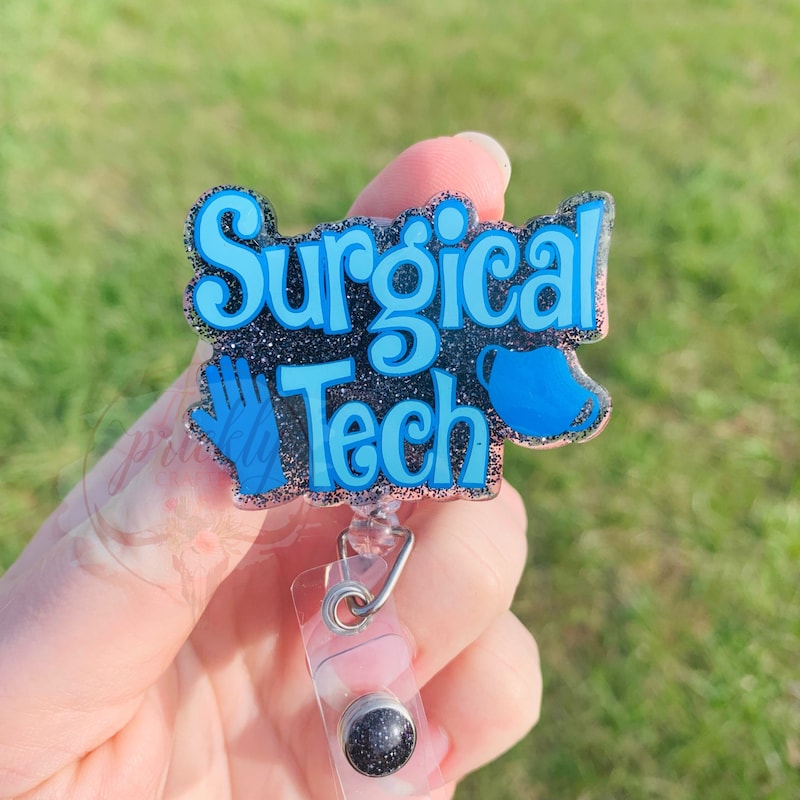 Surgical Tech Badge - Etsy