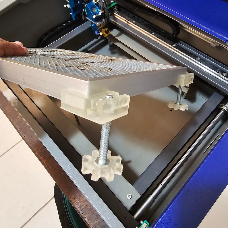 K40 Laser Affordable Z Axis Manual Adjustment Brackets and Knobs - Etsy
