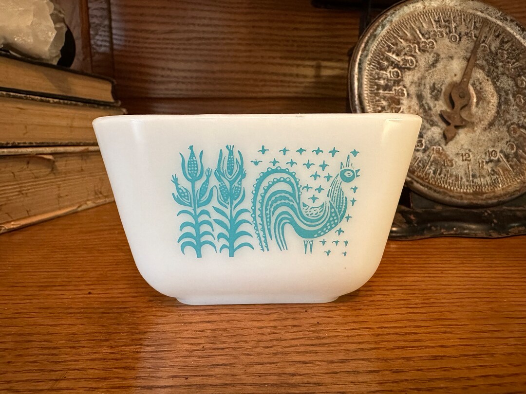 Vintage Pyrex Amish Butterprint Refrigerator Dish 501 1 1/2 Cup Without ...