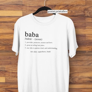 Baba Shirt - Baba - Fathers Day - Etsy