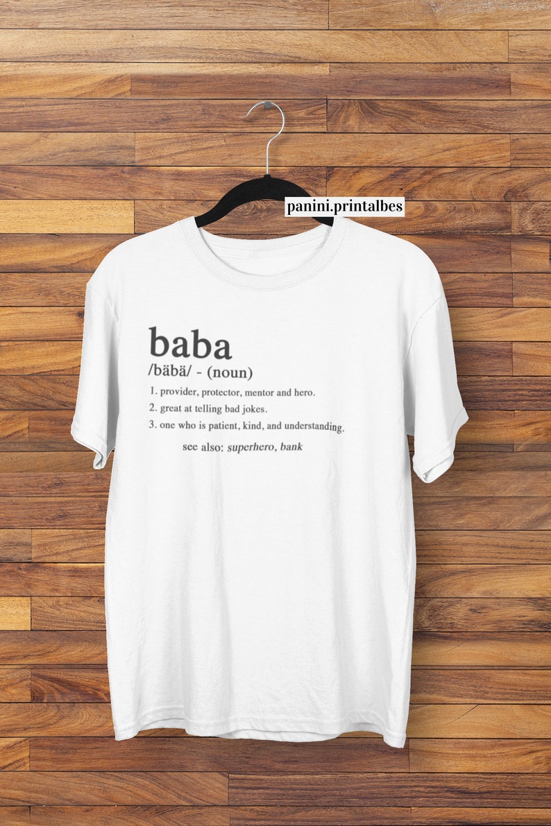 Baba Shirt - Baba - Fathers Day - Etsy